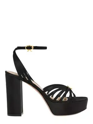 GIANVITO ROSSI 70mm Rita Platform Sandals - Black
