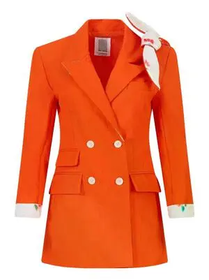 Rosie Assoulin Double-breasted Blazer - Orange