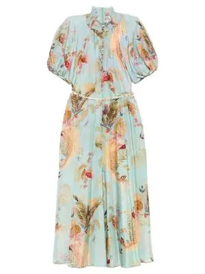 Zimmermann Ascension Maxi Dress - Blue