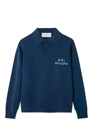 Axel Arigato Frey Polo Sweater - Blue