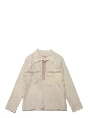 COMMUNS Textured Two-pocket Shirt - Neutrals