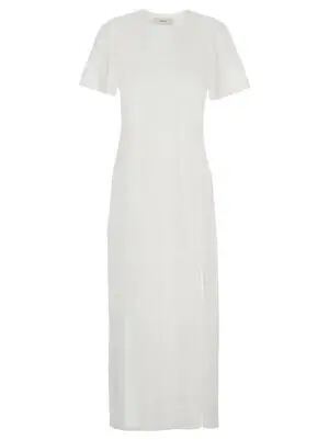 JUCCA Cotton Dress - White