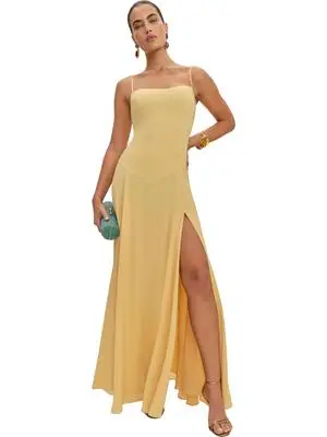 REFORMATION Bea Maxi Dress Sunshine