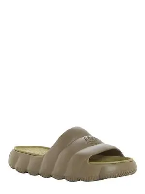 Moncler Lilo Quilted Slide Sandals Sand