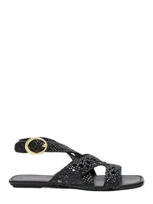 STUART WEITZMAN Thea Sandals - Black
