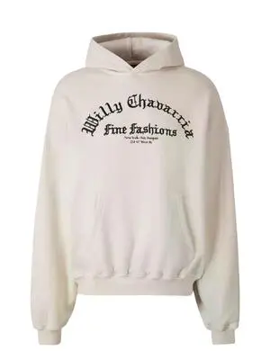 WILLY CHAVARRIA Cotton Hoodie - White