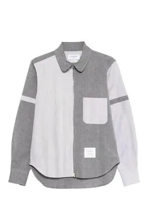 Thom Browne Striped Shirt - Grey