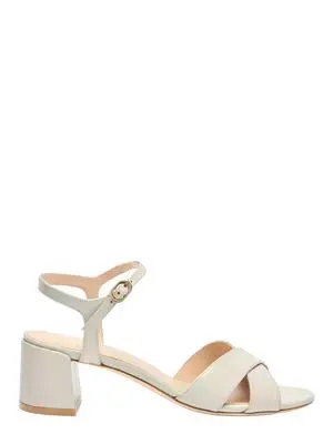 STUART WEITZMAN 50mm Dayna Sandals - Neutrals
