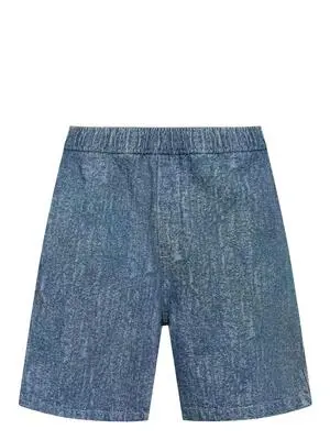 SAMSOE SAMSOE Cotton Shorts - Blue