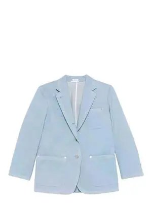 Thom Browne Twill-weave Blazer - Blue