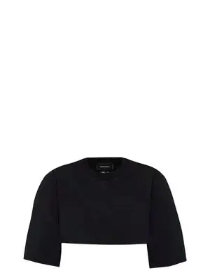 DSQUARED2 Cotton Cropped Sweatshirt
