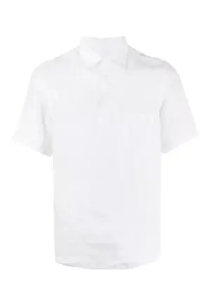 COSTUMEIN Corfù Linen Polo Shirt - White