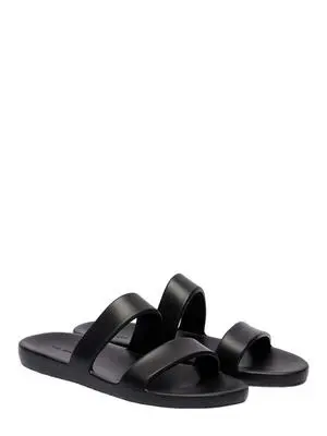 THE ROW Rubber Sandals - Black