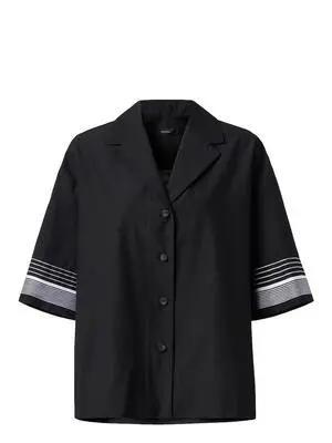 JOSEPH Cotton And Silk Shirt - Black