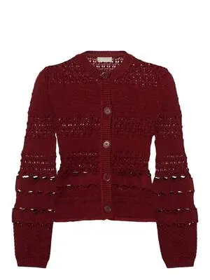 ELIE SAAB Crochet Cardigan