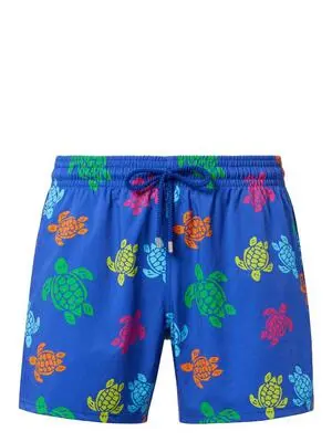 Vilebrequin Moorise Printed Swim Trunks - Blue