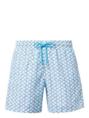 Vilebrequin Moorea Printed Swim Trunks - White
