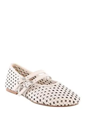 Seychelles Royal Mary Jane Flat - Off White