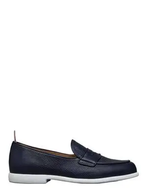Thom Browne Leather Loafers - Blue