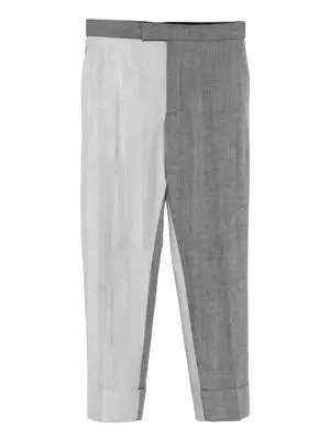 Thom Browne Striped Trousers - Grey