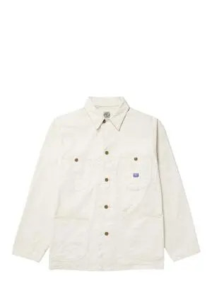 Kapital Rough-face Printed Cotton-twill Overshirt - Neutrals