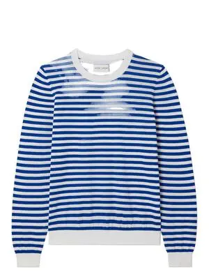 HIGH SPORT Alex Striped Top Navy