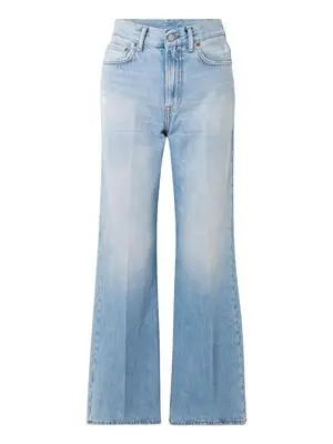ACNE STUDIOS Acne Studios 2022 Distressed High-Rise Wide-Leg Jeans