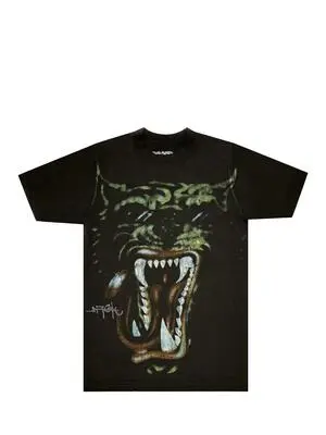 CACTUS JACK BY TRAVIS SCOTT Green Hyena Tour Tee - Black