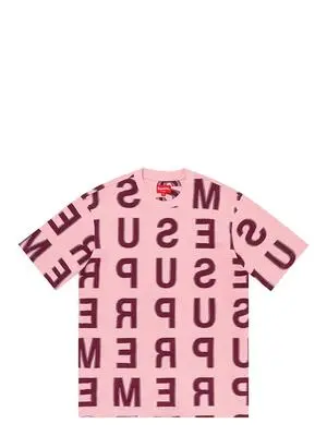 Supreme Intarsia Short-sleeve Top 'pink' Pink