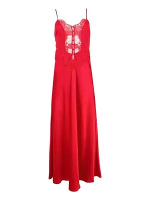 TEMPERLEY LONDON Gaia Nightdress - Red