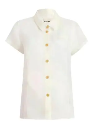 Khaite Keefe Shirt Neutrals