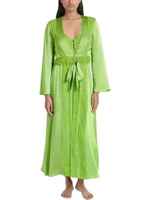 TEMPERLEY LONDON Thalia Robe - Green