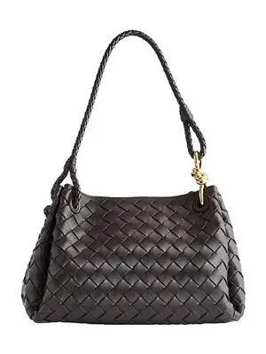 Bottega Veneta Parachute Medium Leather Tote Bag - Fondant-m Brass