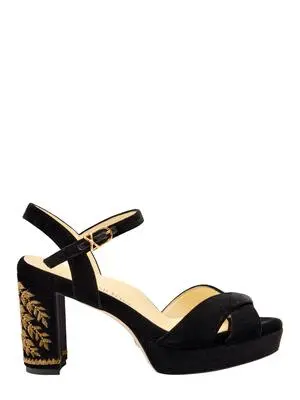 Sarah Flint Perfect Crossover Platform 80 - Black Velvet