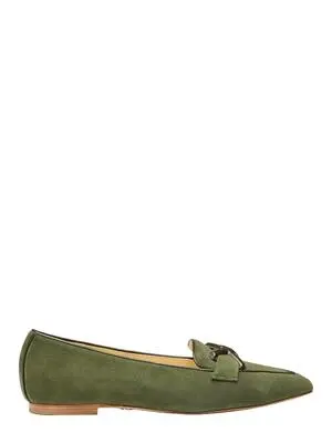 Sarah Flint Mirjana Loafer - Olive Suede