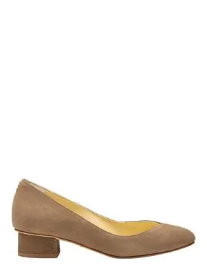 Sarah Flint Laurel 30 Pumps Taupe Suede