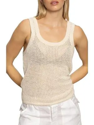 Sanctuary Cotton Sweater Tank - Macrame