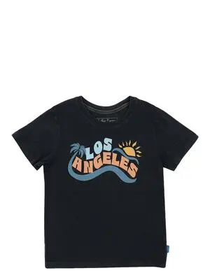 FEATHER 4 ARROW Los Angeles Vintage Graphic T-shirt - Black