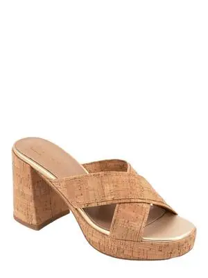 SHU SHOP Eleanor Platform Sandal - Cork