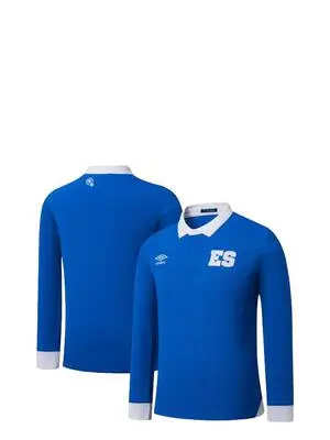 UMBRO El Salvador National Team 2025 Home Replica Long Sleeve Jersey - Blue