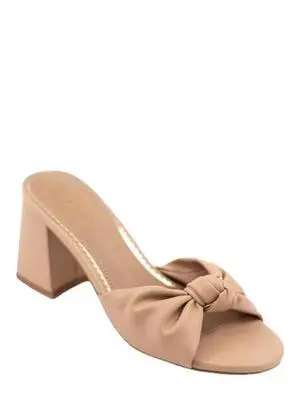 SHU SHOP Emily Block Heel Sandal - Beige
