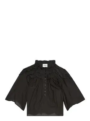 MARANT ETOILE Carmen Top - Black