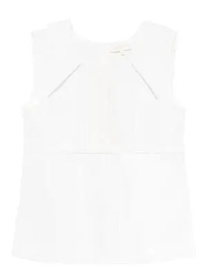 SHUSHU/TONG Square-Neck Top