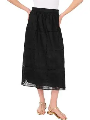 1.State Midi Skirt - Rich Black