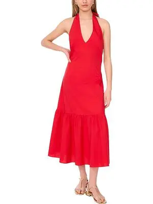 1.STATE Halter Midi Dress