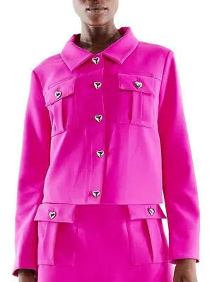 AS By DF Tasha Jacket - Magenta