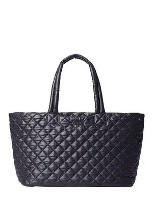 Mz Wallace Metro City Tote - Black/matte Black