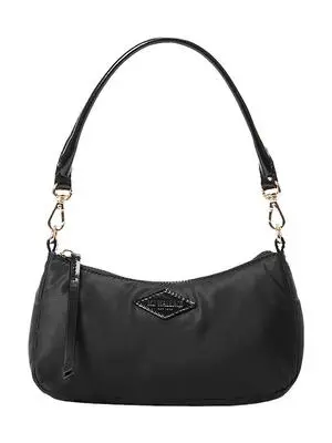 Mz Wallace Mini Chelsea Shoulder Bag - Black/gold