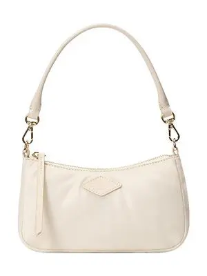 Mz Wallace Mini Chelsea Shoulder Bag - Sandshell/gold