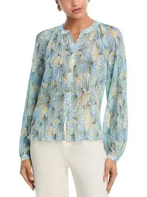 Veronica Beard Fennel Blouse - Powder Blue